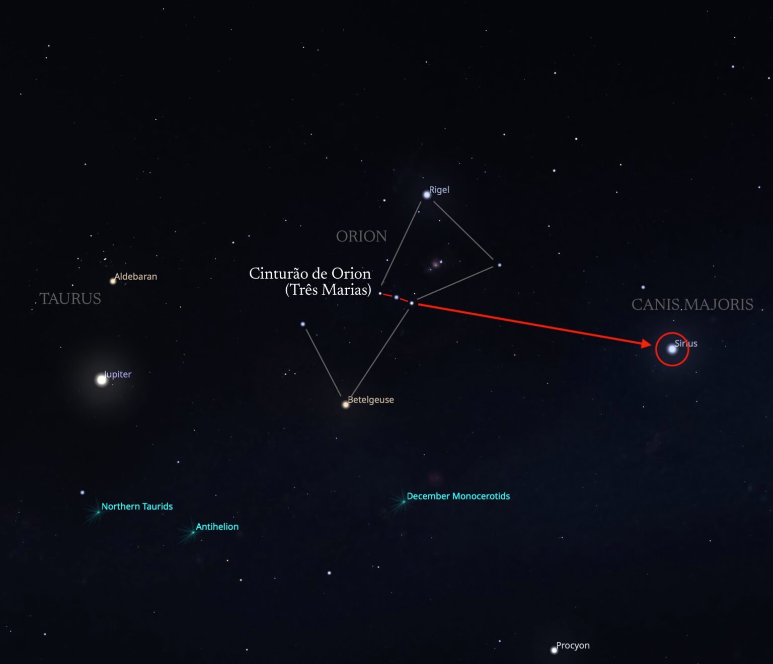 Sirius, a estrela mais brilhante do céu - Espaço-Tempo